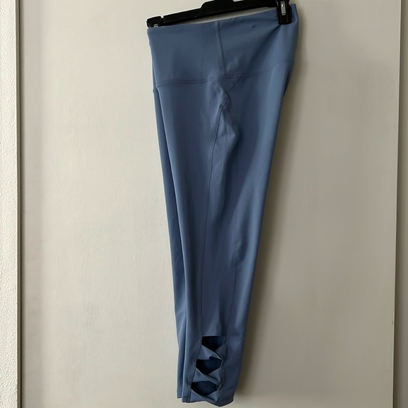 GAIAM | Pants & Jumpsuits | Gaiam Ladies Dusty Blue Active Bottom See ...